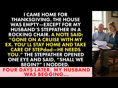 "I Came Home for Thanksgiving and Found My Husband Gone — Left Alone With His Stepfather"