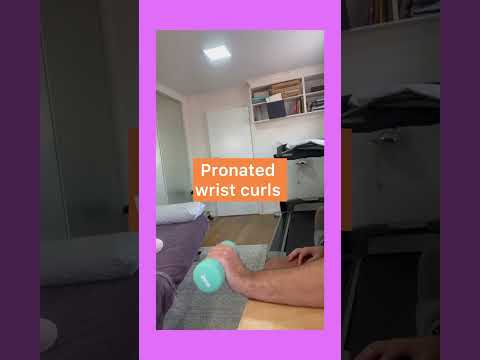 Exercises for repetitive strain injury (RSI) of the wrist