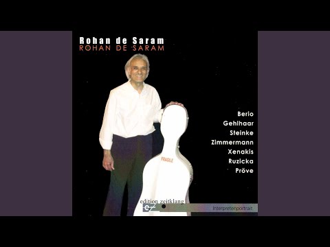 Pulsation VII für Violoncello und Elektronik