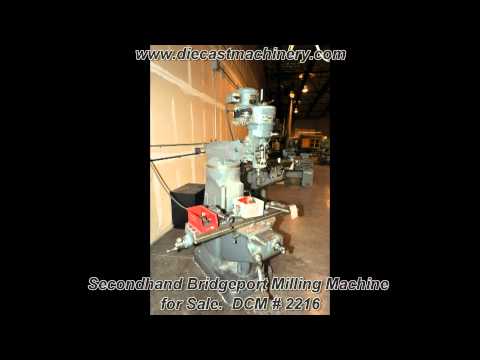 Bridgeport Milling Machine for Sale. DCM# 2216