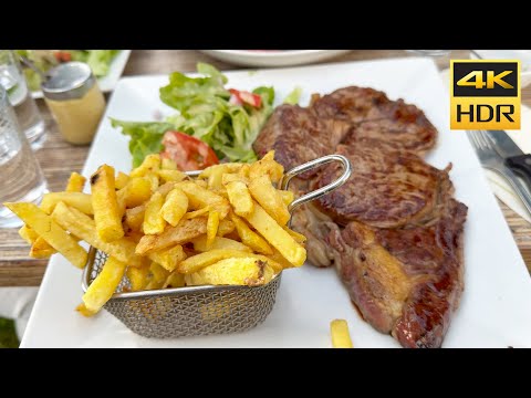 Dinner at La Taverne 🍽️ | Villeneuve-le-Comte, France 🇫🇷