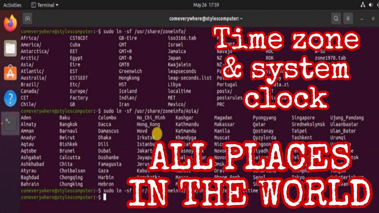 How to Set Time, Timezone and Sync Server Clock in Linux