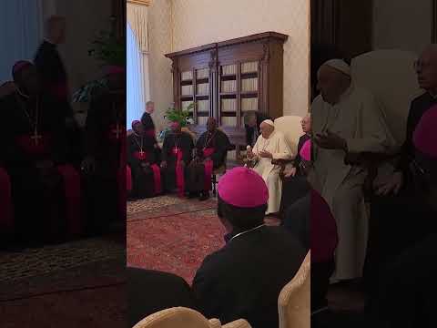 Pope Francis meets with Tanzania's Bishops