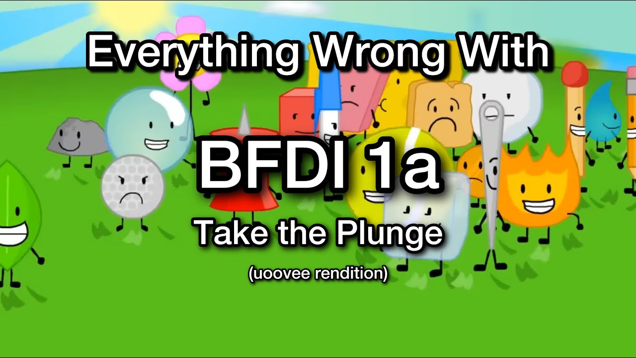 Everything Wrong with BFDI 1a | starnoah1