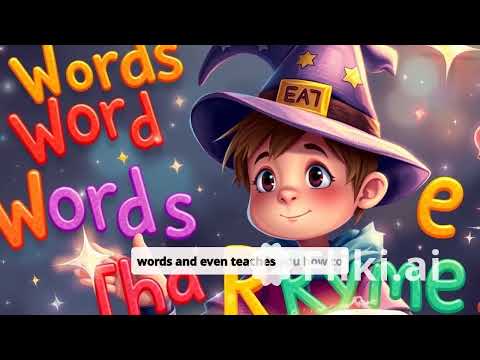 How to make rhymes tutorial in english | LETS RHYME AND SHINE | Animated video.