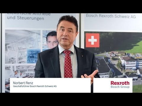 50 Jahre Bosch Rexroth Schweiz AG - Rück- und Ausblick des Geschäftsführers Norbert Renz
