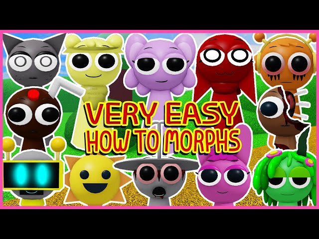 Roblox - Morphs & Animations in Sprunki Roleplay | วิดีโอครีเอเตอร์ :: OS