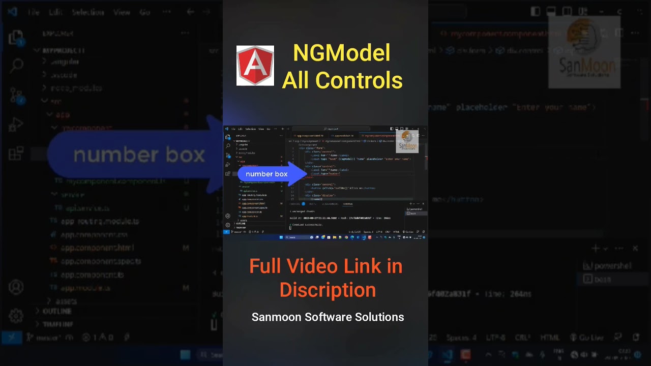 Angular NGMODEL All Controls Part-13 #angular #angularbeginner