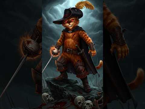 Horror Version of Puss in Boots! Kitty, Humpty, Jack & Jill as Twisted Fairytale Monsters! π±π