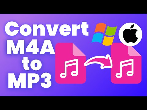 How to Convert M4A to MP3 on Mac or Windows (2024 Tutorial)