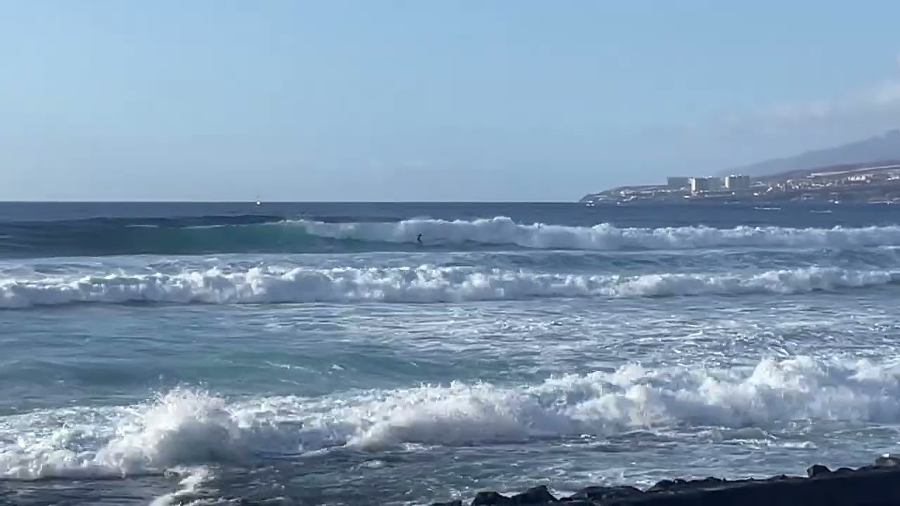4 meter wave surfed today in Las Americas at spot la derecha del cartel