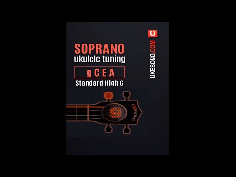 Soprano ukulele tuning - High G -Online Ukulele Tuner