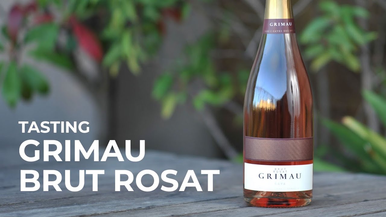 Tasting Grimau Brut Rosat Cava