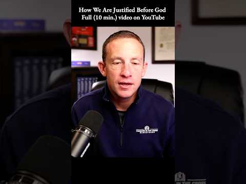 What does it mean to be justified by the faith of Christ? | #shorts
