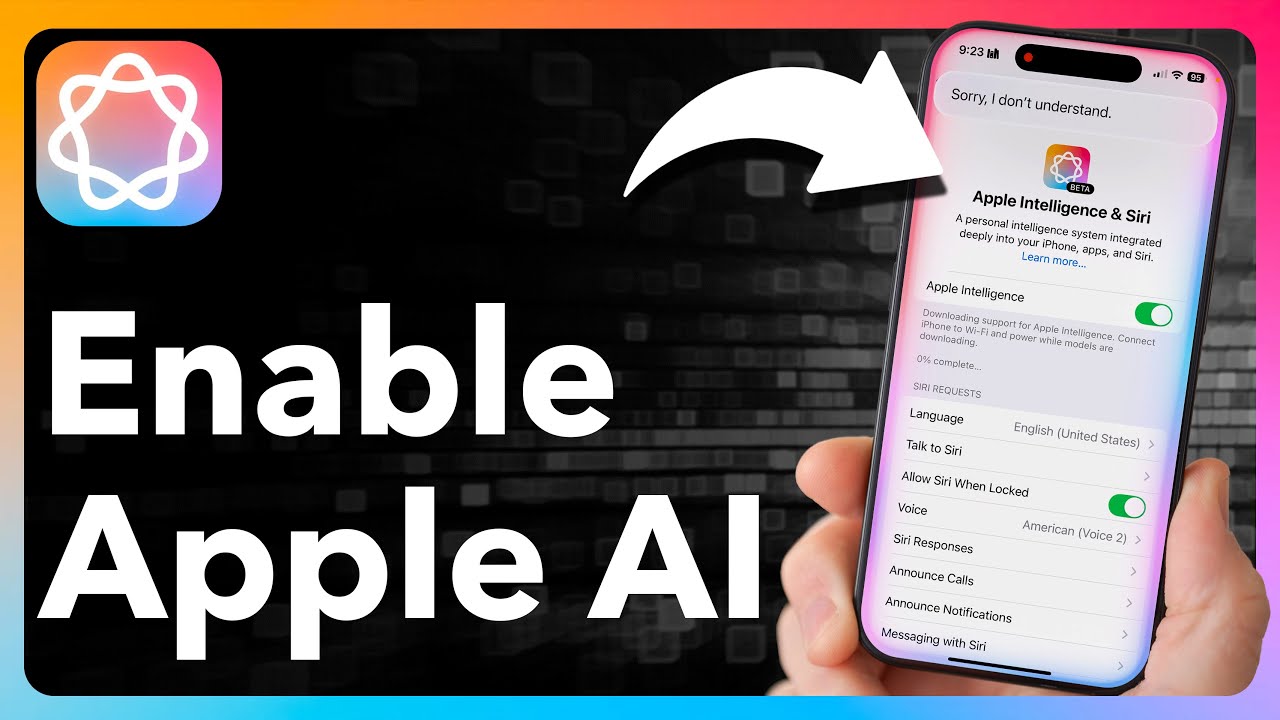 How To Turn On Apple Intelligence AI On iPhone 16