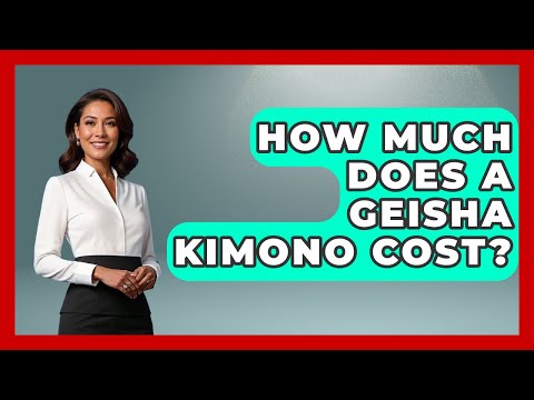 How Much Does A Geisha Kimono Cost? - Japan Past and Present