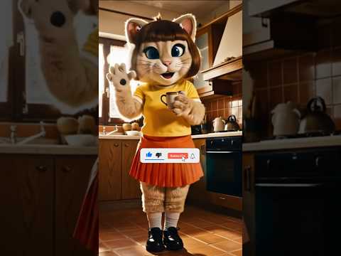 Funny Squid Game Cat Veo3 AI Short Video Selfie Vlog Teaser #ai #shorts #cat #catstory #veo3 #asmr