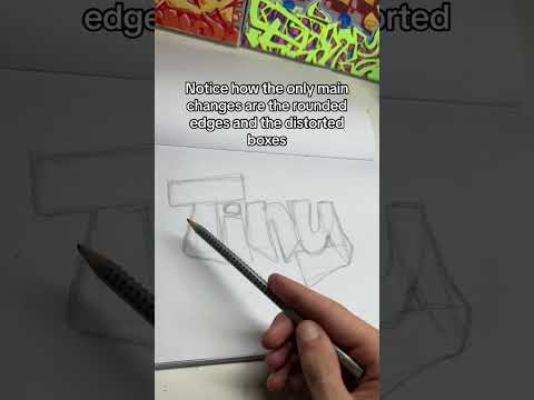 How to improve your graffiti straight letters #graffiti #shorts #youtube