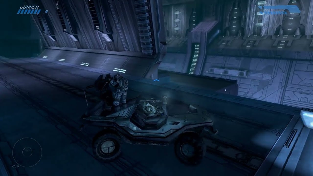 Halo CE 2nd Mission (Halo) Bridge Control Panel Location