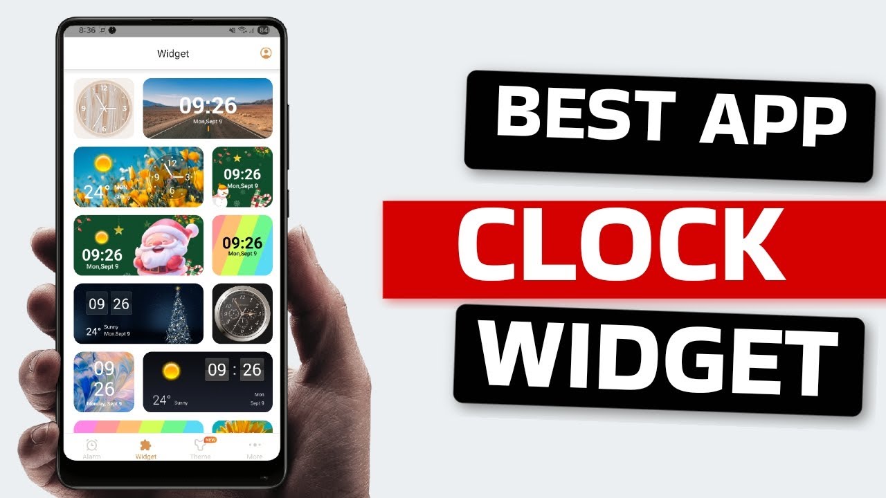 Best Free Clock Widget App for Android