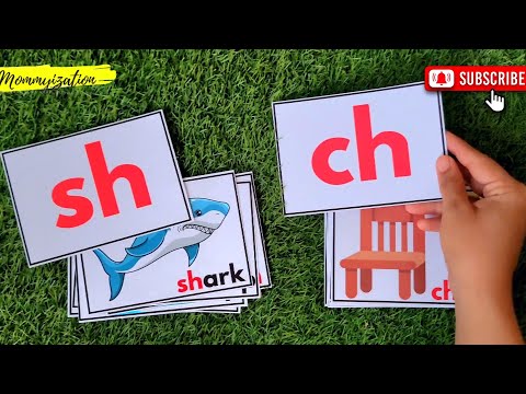 Digraphs sh and ch Words | Beginning and Ending Sounds #mommyization