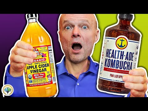 The TRUTH about Apple Cider Vinegar & Kombucha, Is It Healthy? 🍎🍏