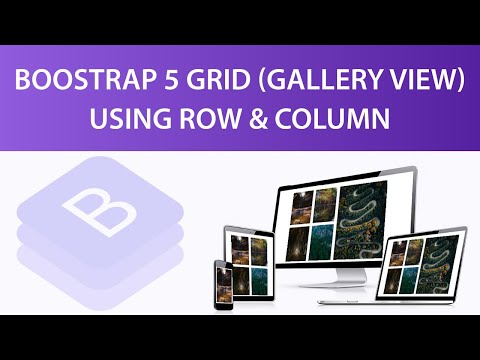 Creating Responsive Layouts with the Bootstrap Grid System- with Rows and Columns