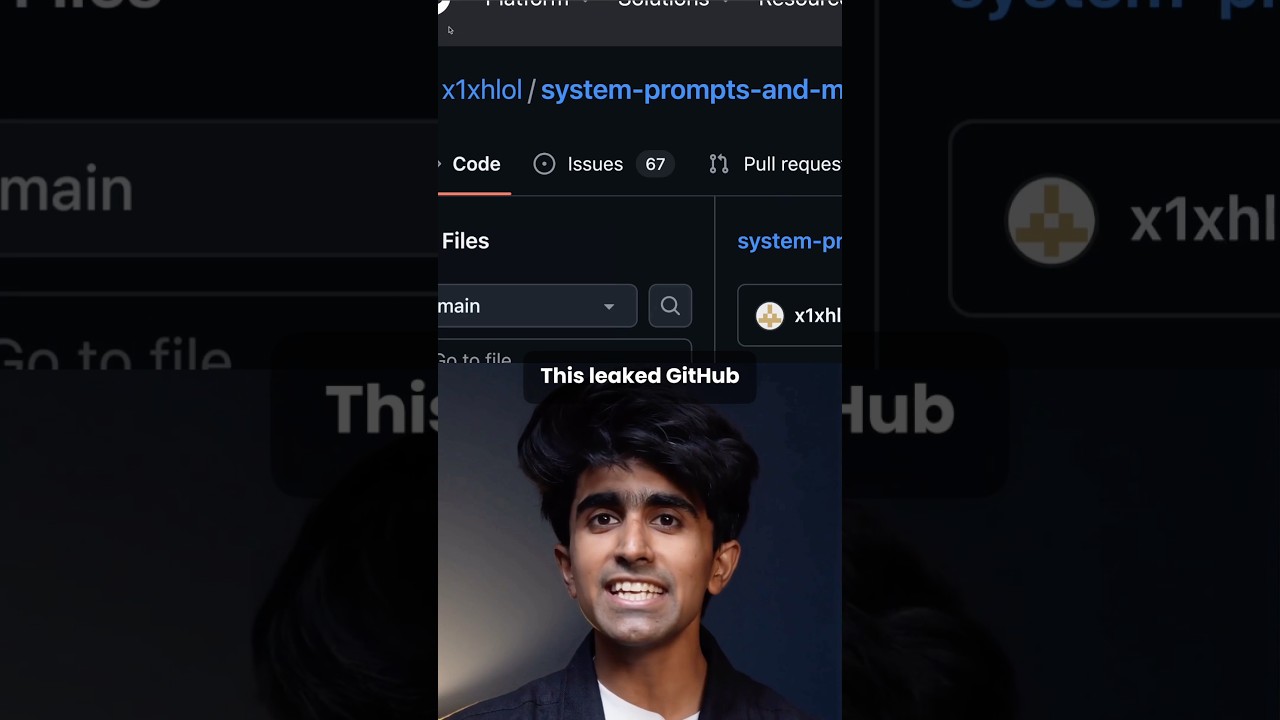 Someone leaked 1B$ worth GitHub Rep