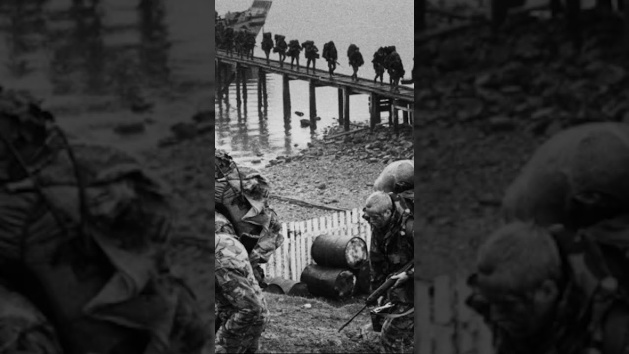 The British fighting in the Falkland Islands. #uk #falklandislands #falklandswar #history #war