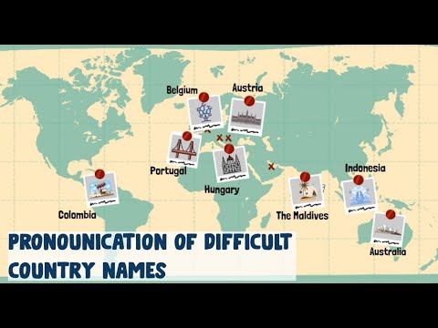 ESNACK 5: Learn the Pronunciation of Difficult Country Names!