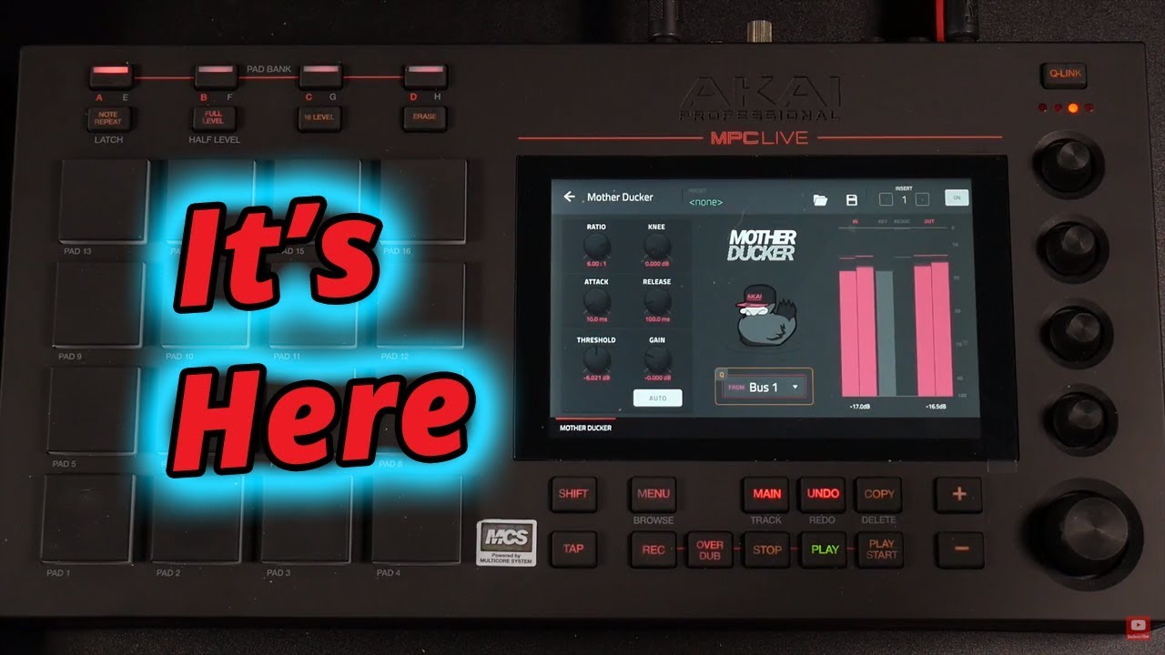 Mpc Live 2.4 Update Overview (Sidechain Setup)