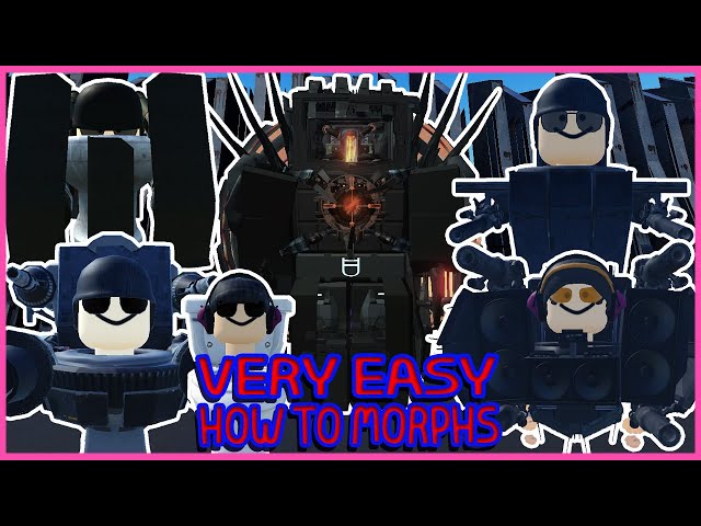 Roblox - [4.75] New Morphs in Simple Skibidi RP | วิดีโอครีเอเตอร์ :: OS
