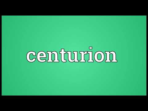 Centurion Meaning
