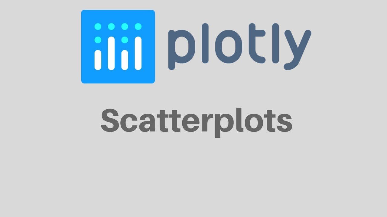 Plot Ly - Scatterplots