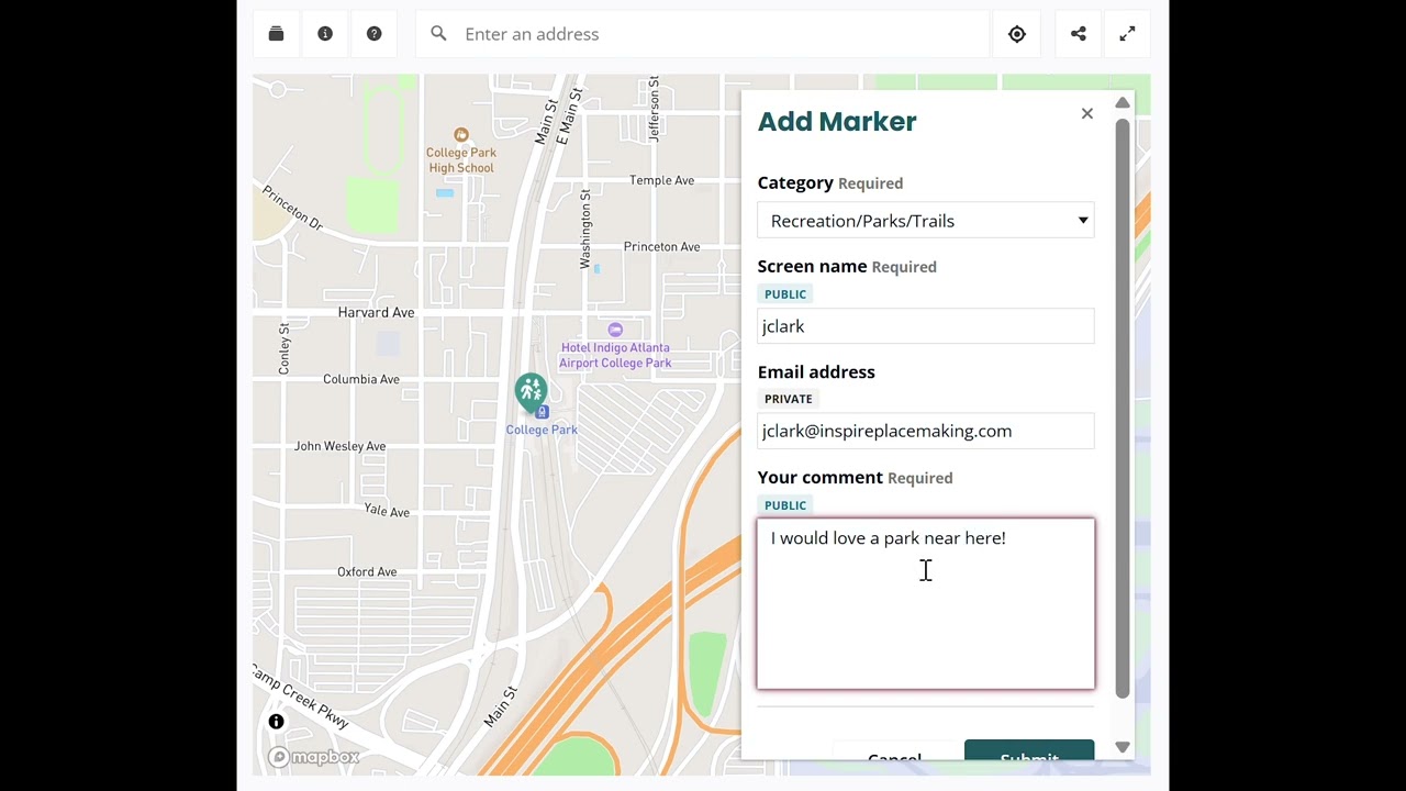 College Park Comprehensive Plan: Interactive Map