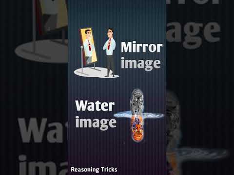 Mirror image & water image || Reasoning tricks ????
