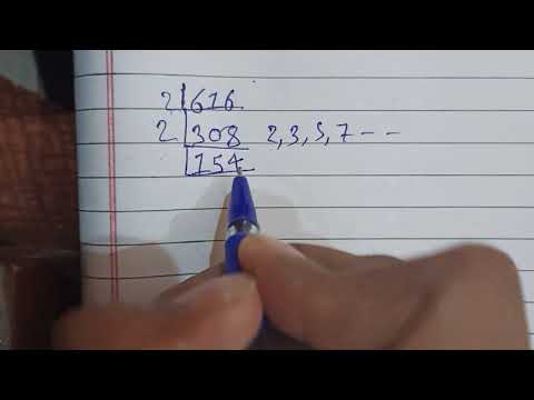 prime factors of 616