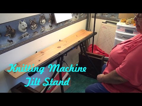 Knitting Machine Tilt Stand