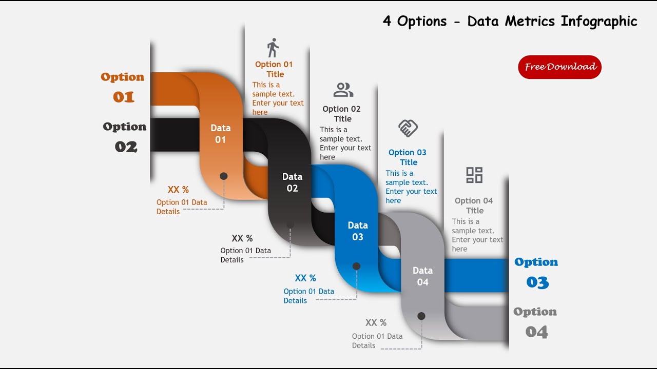 ATS17_04 Options Data & Metrics Infographic | Free PowerPoint Templates