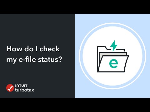 How do I check my e-file status? - TurboTax Support Video