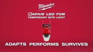 MILWAUKEE Vysokovýkonná závesná lampa HOBL7000 | STAHLMANN.sk