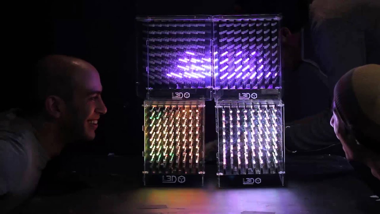 L3D Cube: The 3D LED Cube from the Future