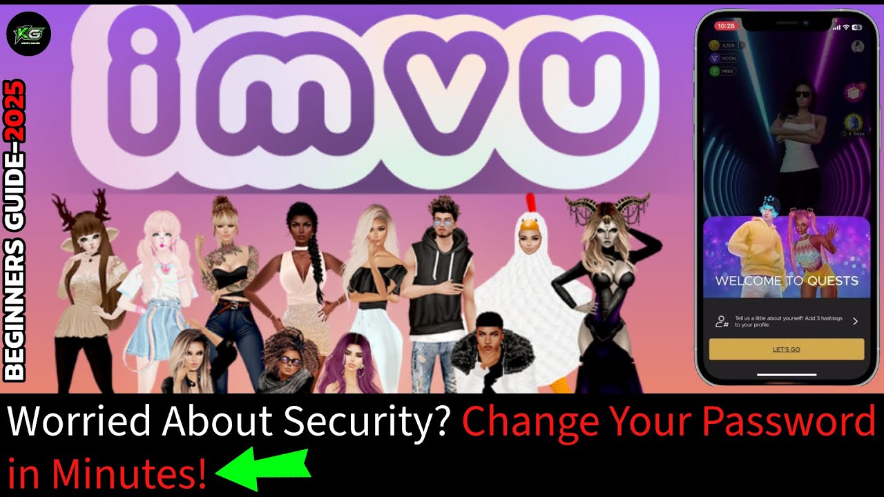 How to Change Your IMVU Password Easily (2025 Guide)? Update Your Password on IMVU App