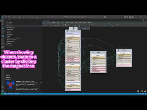 AtomicViz: Panning, zooming, and following arrows
