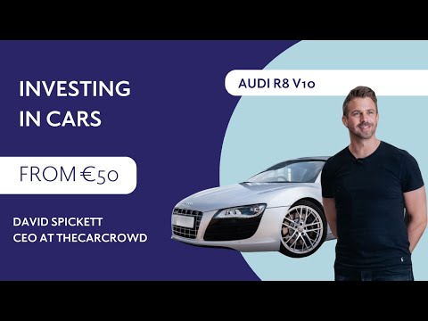 Investing in a motoring icon from EUR 50: Audi R8 V10
