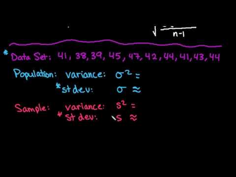 How to Find Variance and Standard Deviation in the Tl-84