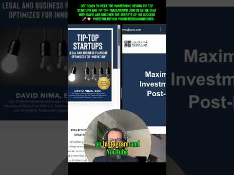 Get ready to meet the mastermind behind Tip Top Startups and Tip Top Trademarks!