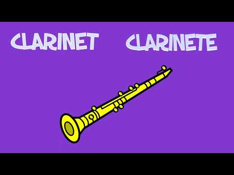 INSTRUMENTS NAMES AND SOUNDS IN SPANISH by The Brilliant Kid