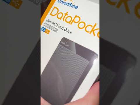 Unboxing the: Datapocket 2TB External Hard Drive by UnionSine! #thenorthsideog