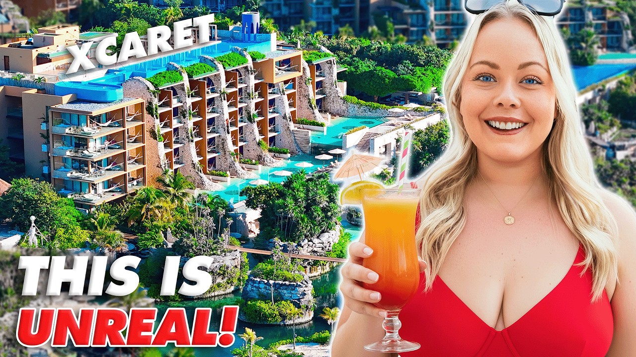 We Tried Mexico’s Most Over-The-Top All Inclusive Resort! | Hotel Xcaret